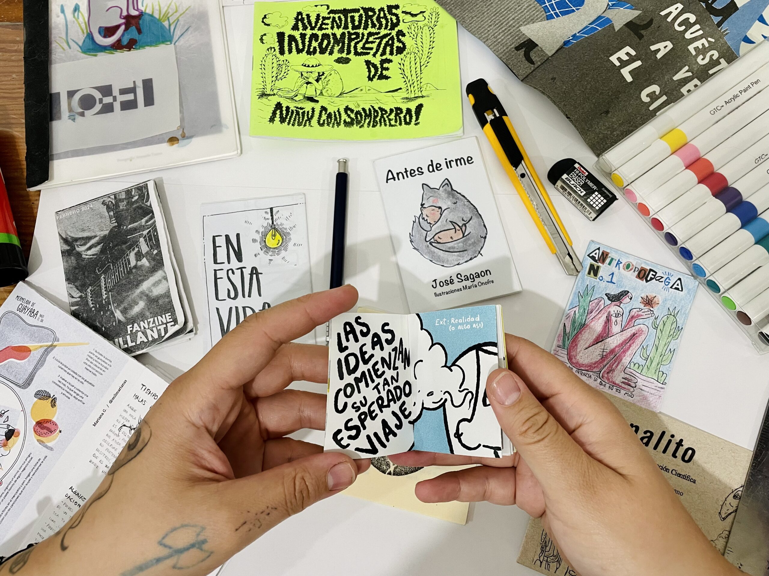 Creatividad en papel: Taller de creación de fanzines en el IPBA ...